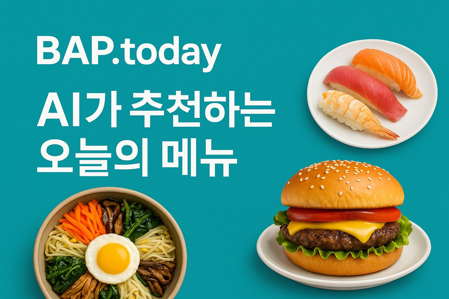 BAP - AI 메뉴 추천 맛집 추천